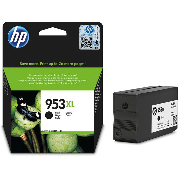HP 953XL schwarz Original Druckerpatrone L0S70AE Tintenpatrone ...