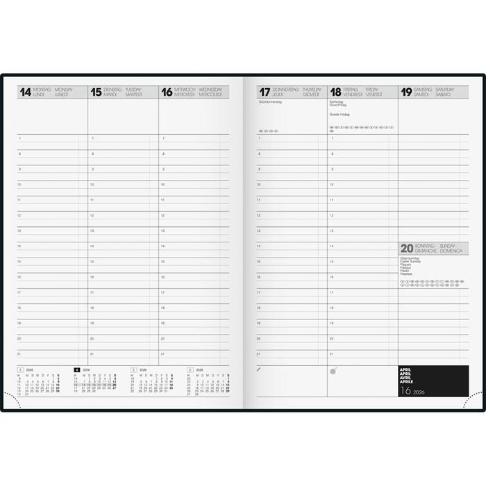 Buchkalender 2026 – günstig kaufen – Böttcher AG