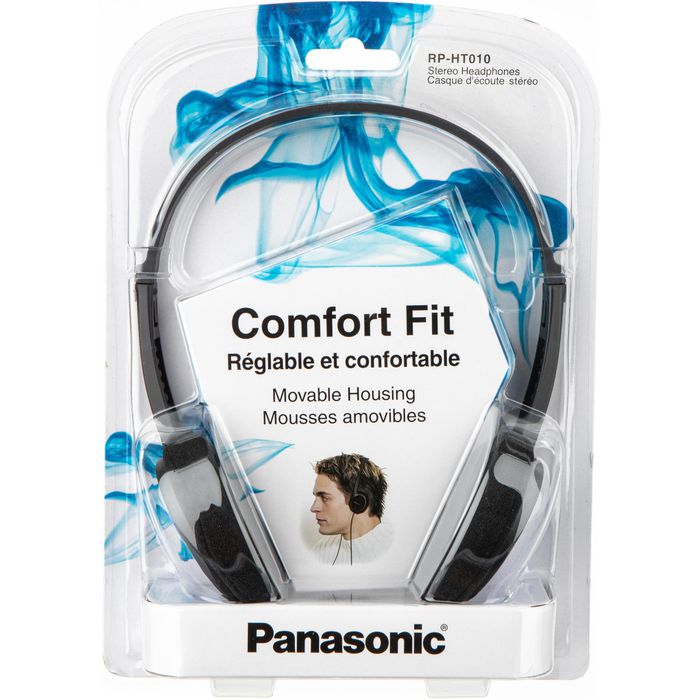 Panasonic Kopfhörer RP-HT010E-A, On-Ear, kabelgebunden, 3,5mm Klinke ...