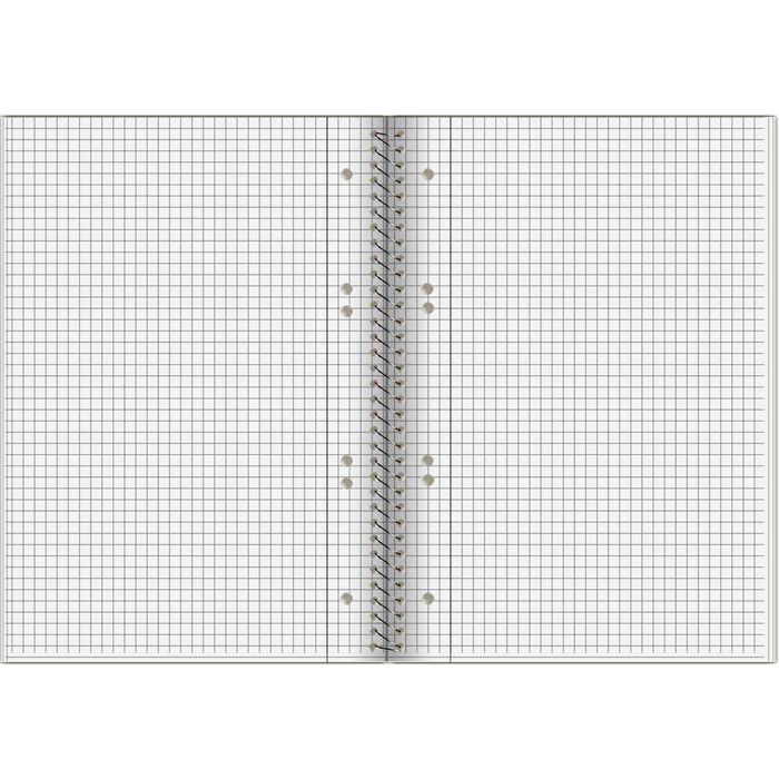 Landre 100050259 Office Collegeblock kariert, A5 70 g/qm 80 Blatt 6 ...