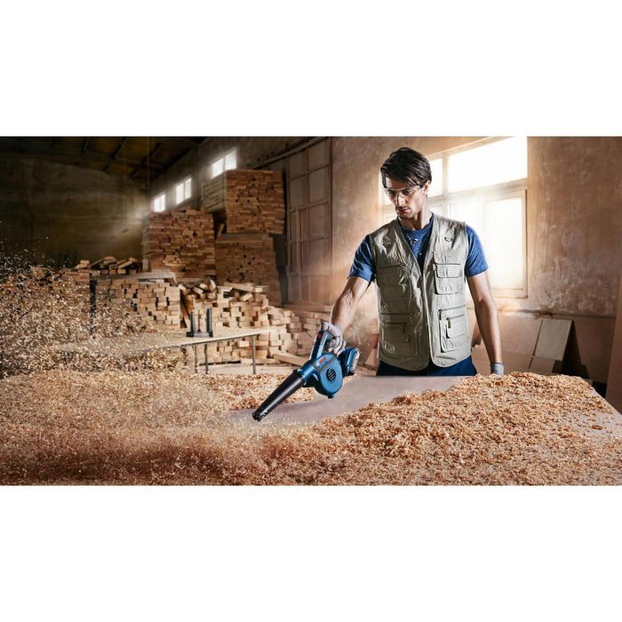 Bosch Akku-Gebläse GBL 18V-120 Professional, 18V, mit 4 Zubehören ...