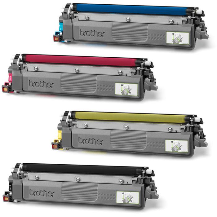 Brother TN-248VAL ValuePack, schwarz, cyan, magenta, gelb Toner ...