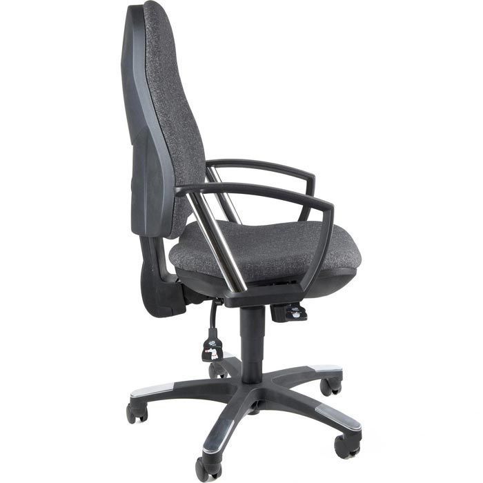 Topstar Trend SY 10 Bürostuhl, Stoff anthrazit, mit Armlehnen, 9020A ...