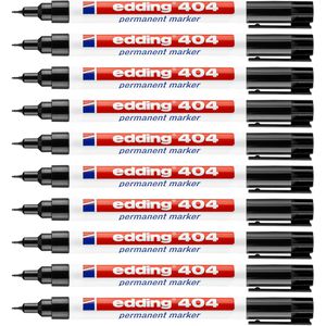 Edding Permanentmarker 400, Strichbreite 1 mm, schwarz – Böttcher AG