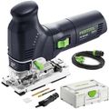 Festool Oberfräse OF 1400 EBQ-Plus, 1400 W, 0-70 mm Hubhöhe, mit Koffer ...