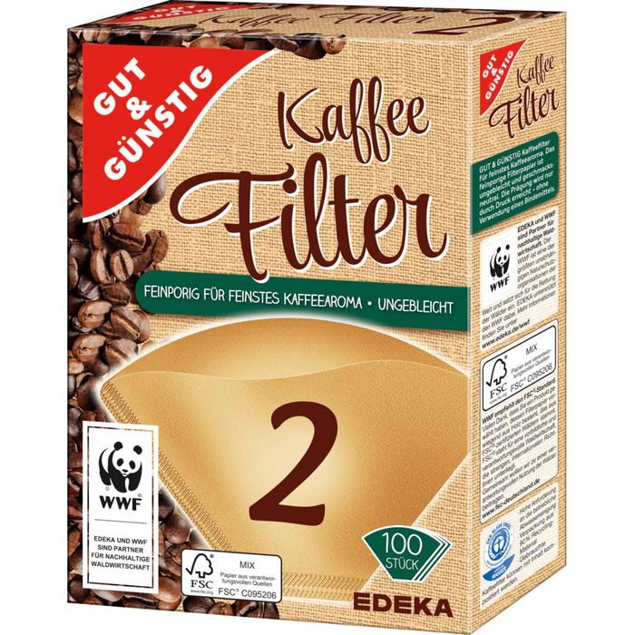 Kaffeefilter 1x2 Alternative