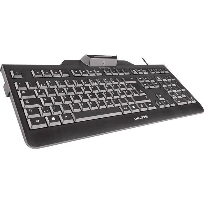 Cherry Tastatur KC 1000 SC, mit Chipkarten-Reader, schwarz, USB ...