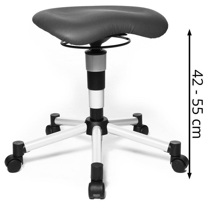 Topstar Fitness-Hocker Body Balance 20, BAL27 S12, Softex, anthrazit ...