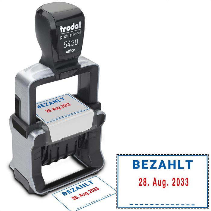 Stempel Bezahlt – günstig kaufen – Böttcher AG