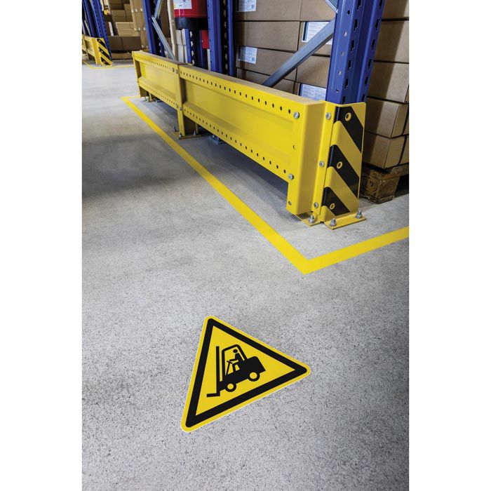 Durable Hinweisschild ISO 7010 W014, Folie, 43cm, Bodenmarkierung ...