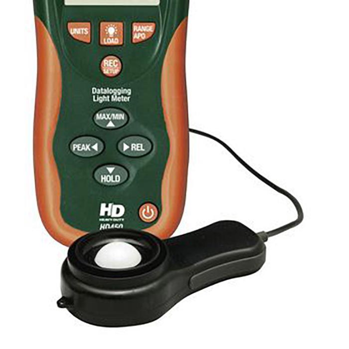 Extech Luxmeter HD450, bis 400.000 Lux, USB, Datenlogger, externer ...