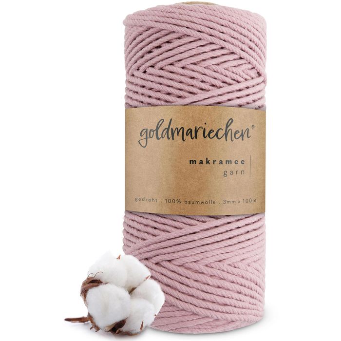 Makramee-Garn rosa – günstig kaufen – Böttcher AG