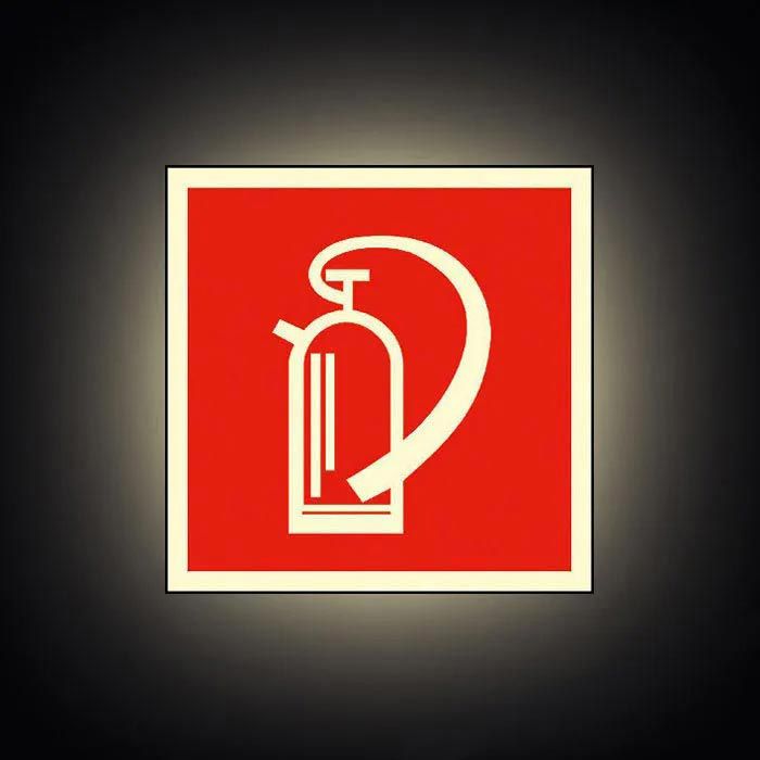 Abtec Hinweisschild BGV A8 F05 Kunststoff, 20 x 20 cm, nachleuchtend ...