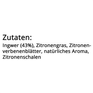 Meßmer Tee Ingwer-Zitrone, 20 Teebeutel, 40g - Böttcher AG